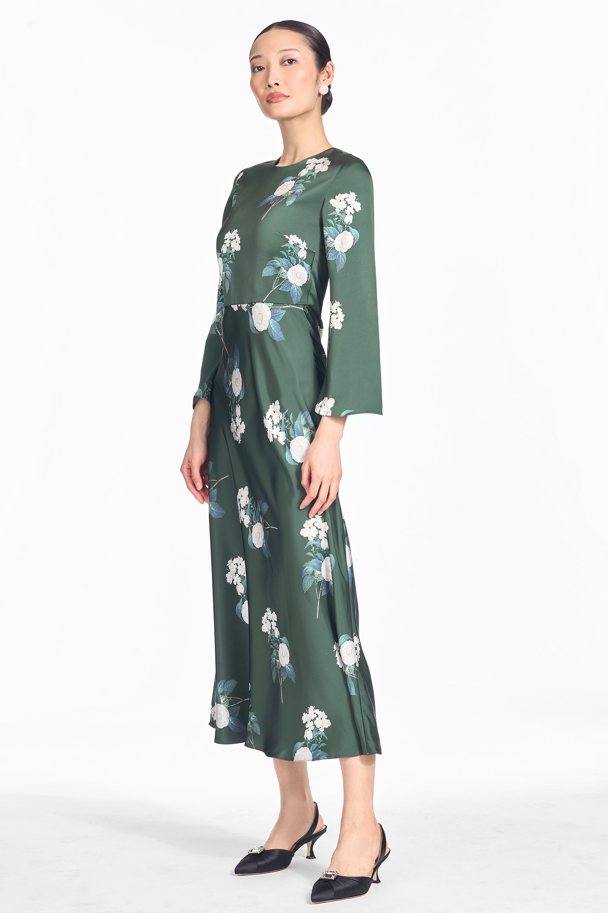 SACHIN & BABI Sachin & Babi Tyra Floral Empire Waist Dress